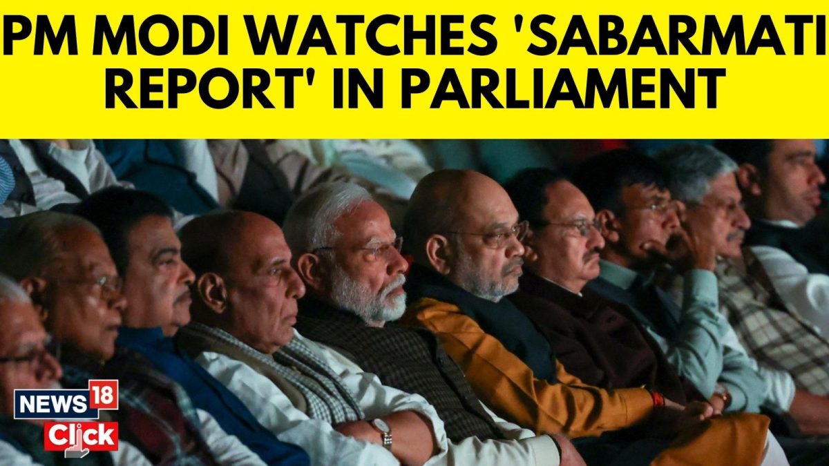 PM Modi Watches The Sabarmati Report’ With Vikrant Massey At Parliament ...
