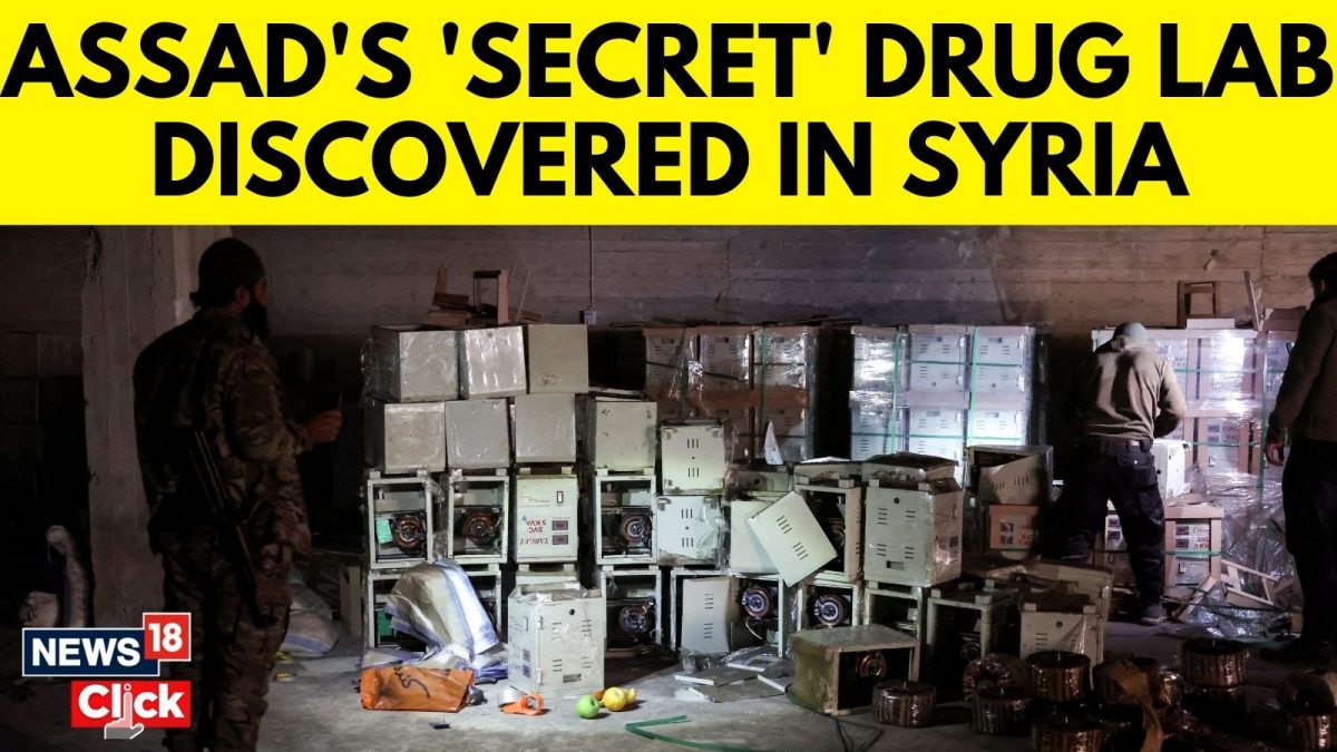 Discovery Of Vast Syrian Drug Lab Reveals Secrets Of Illicit Trade - News18