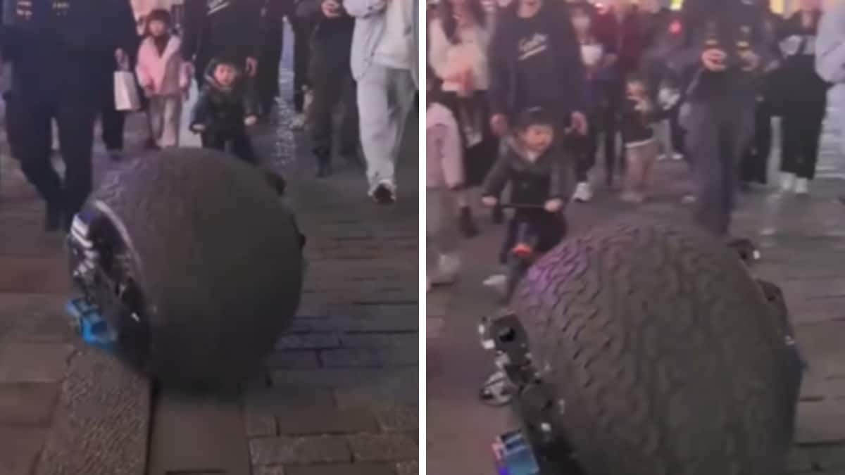 China Unveils RT-G: AI-Powered Spherical Police Robot To Combat Crime ...