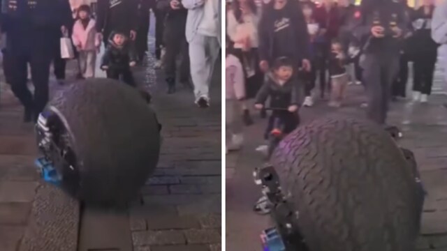 China Unveils RT-G: AI-Powered Spherical Police Robot To Combat Crime ...