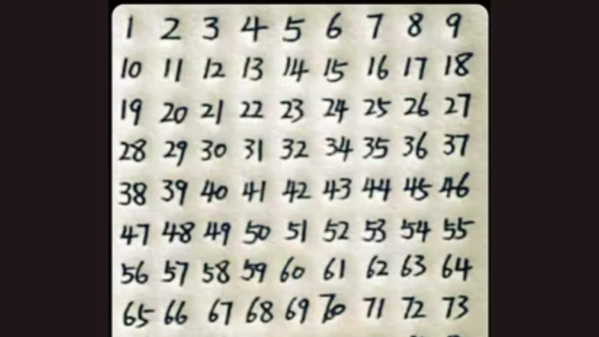 Brain Teaser Can You Spot The Missing Numbers In 15 Seconds Viral