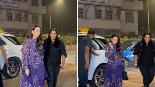Karisma Kapoor Vibes To The Holiday Spirit At Terence Lewis' Christmas ...