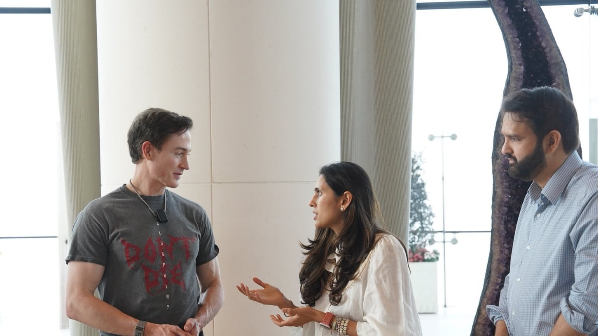 Age-reversing CEO Bryan Johnson Shares His Jet Lag Hacks During India ...