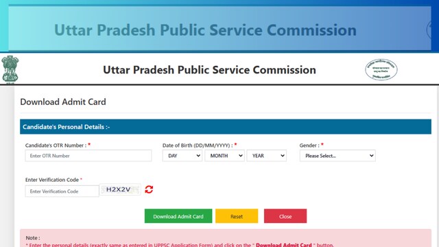 UPPSC PCS Prelims Admit Card 2024 Released At uppsc.up.nic.in, Direct ...