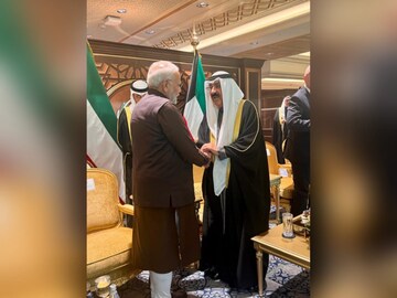PM Modi Attends Arabian Gulf Cup Opening Ceremony, Meets Kuwait Emir ...