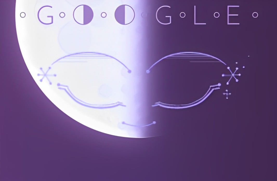Google Doodle Today Celebrates December's Final Half Moon With A Fun ...