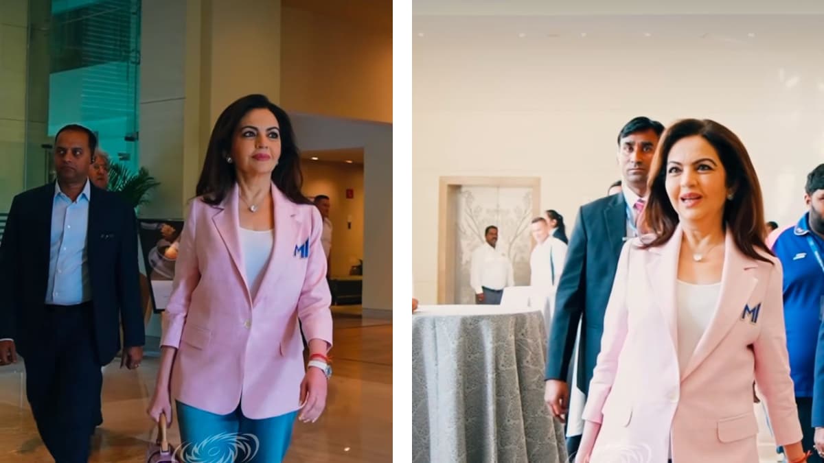Nita Ambani’s Power Dressing At WPL Auction Leaves Fashion Enthusiasts ...