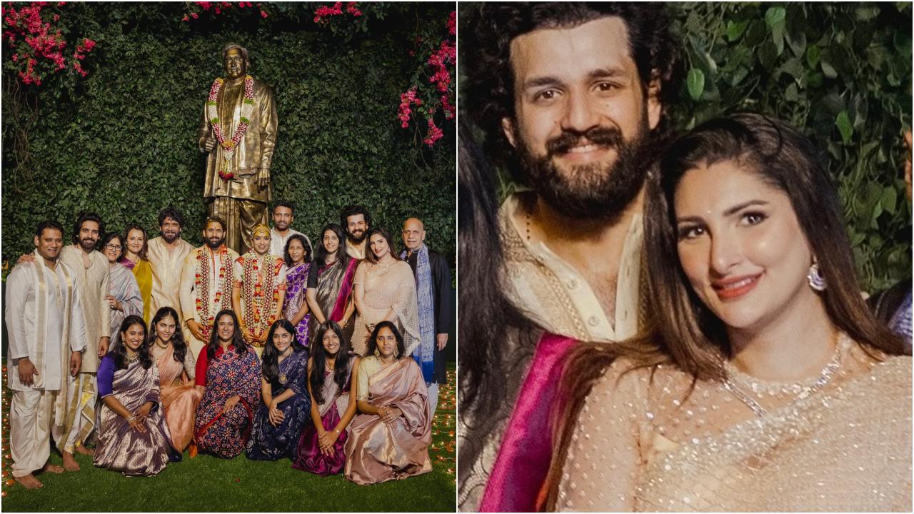 Akhil Akkineni’s Fiancée Zainab Ravdjee Stuns In Saree; Joins His ...