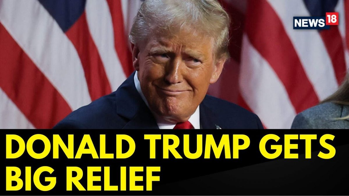 Trump Latest News | Donald Trump Gets Relief In New York Hush Money ...