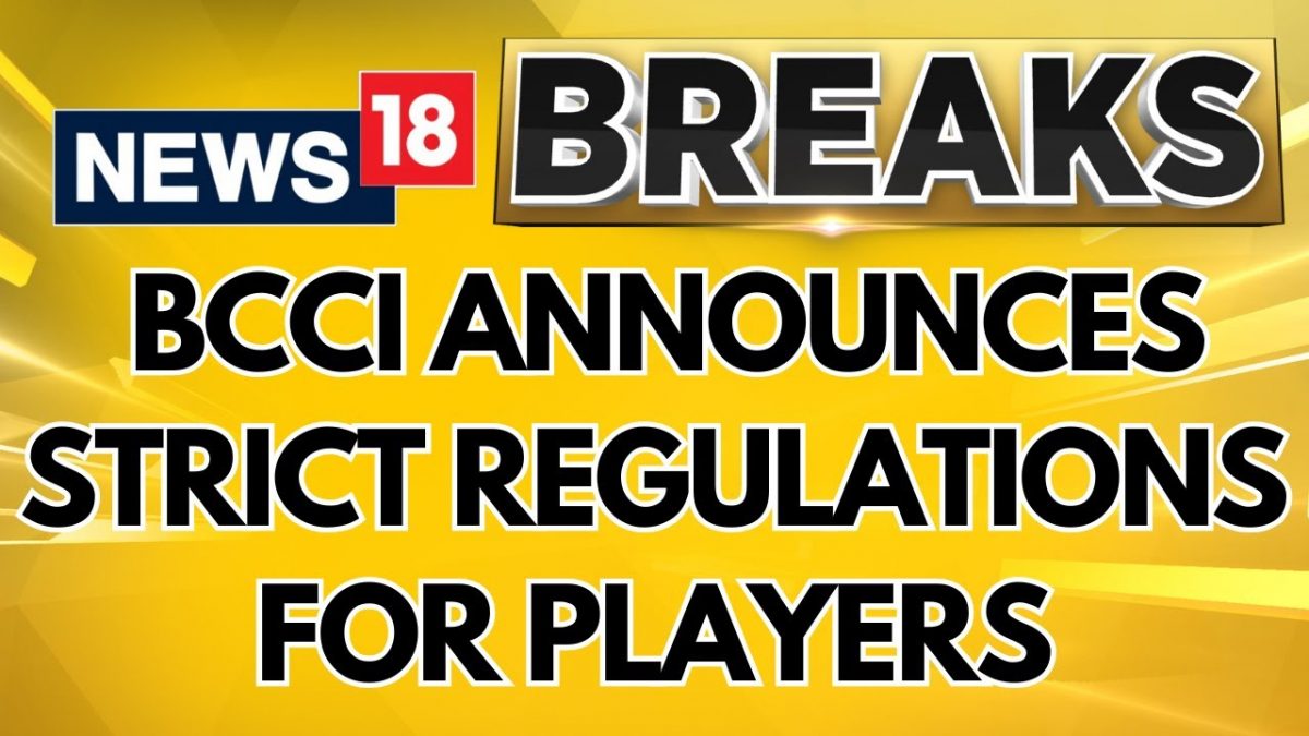 BCCI Implements New Rules to Boost Team Discipline | BCCI News | Indian ...