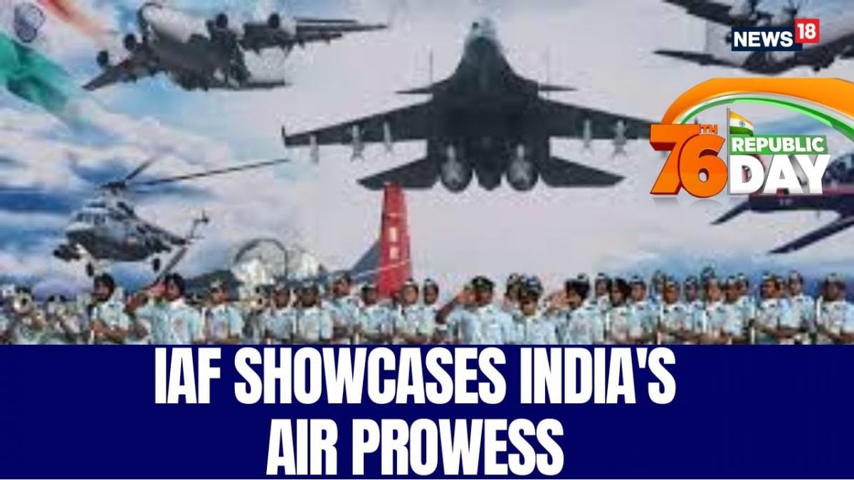 Republic Day: IAF Showcases India's Air Prowess With Its Dazzling ...
