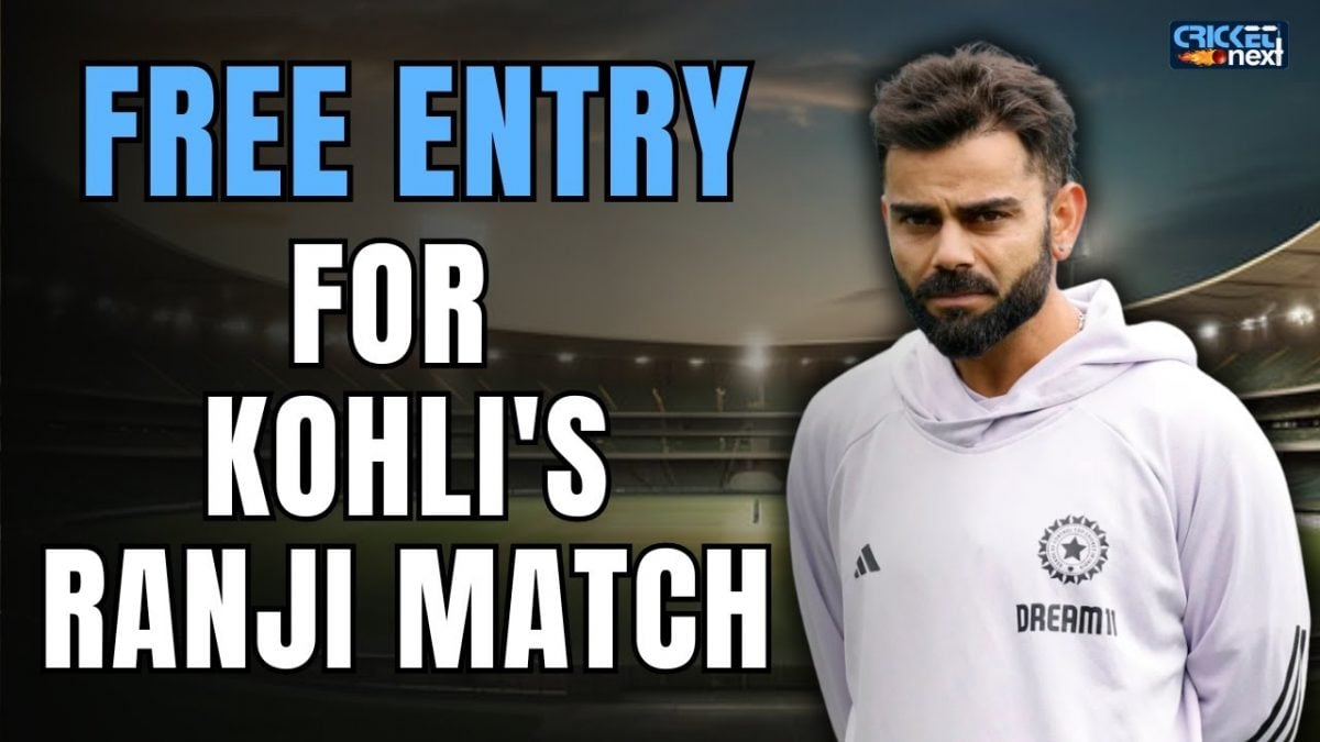Virat Kohli S Epic Ranji Comeback Free Entry Virat Kohli Delhi