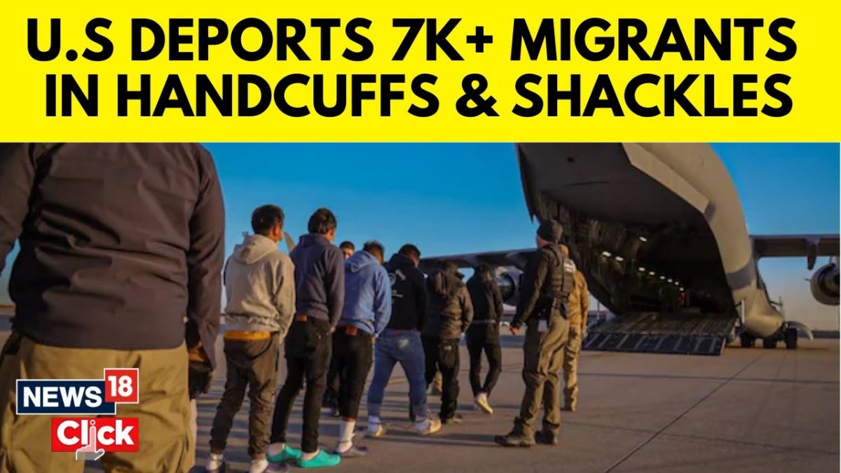 Over 7,300 Immigrants In The US Were Sent Back Home In Handcuffs And ...