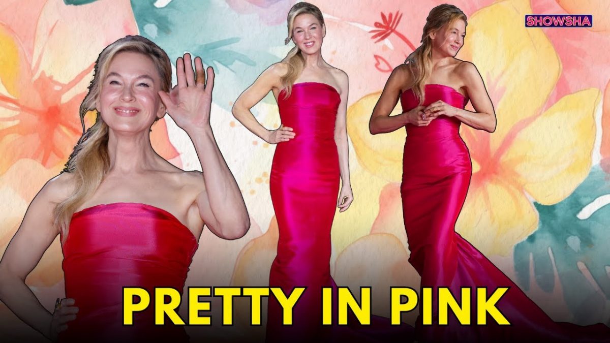 Renée Zellweger's All-Pink Look Takes Centre Stage At The 'Bridget ...