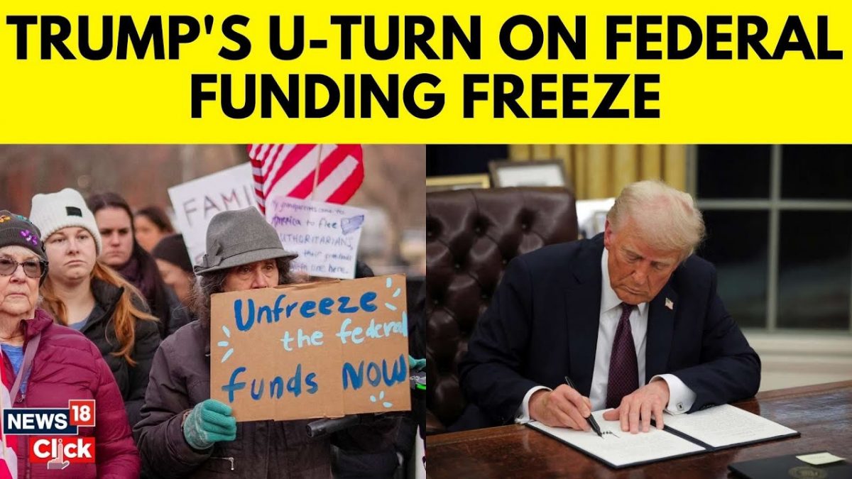 Trump Latest News | WH Sends Back Federal Fund Freeze | Trump Federal ...
