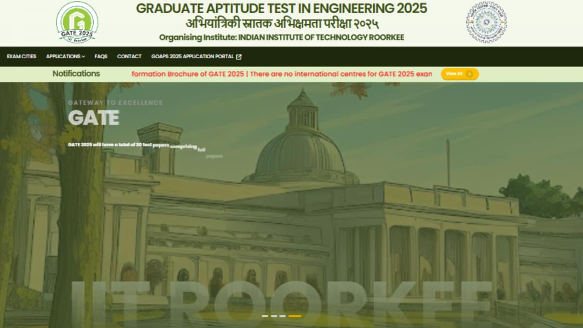 GATE 2025 Exam From February 1, Check Cut-Off, Qualifying Marks For IIT ...