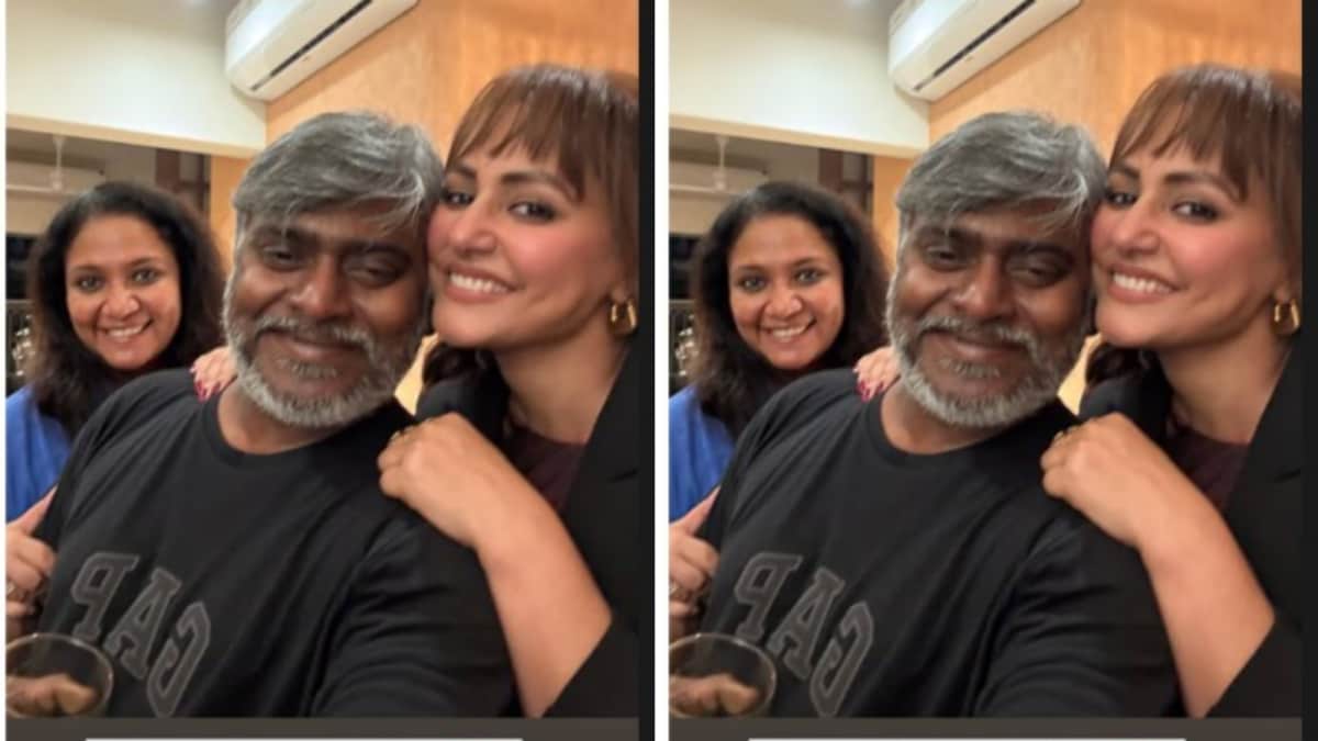 Hina Khan’s Griha Laxmi Co-Star Dibyendu Bhattacharya Treats Her To ...