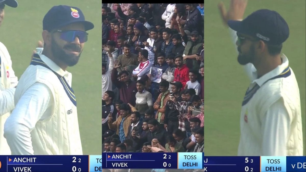 Virat Kohli Thanks Fans For Huge Support In First Ranji Trophy Match ...