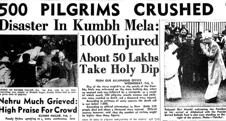 From 1820 To 2025, A Look At The Deadly Stampedes At Kumbh | India News ...