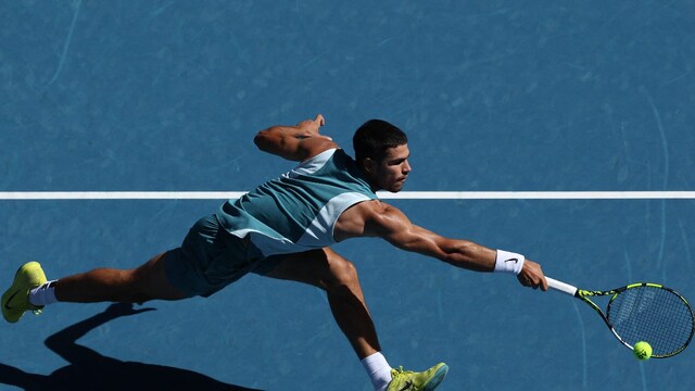 Australian Open 2025: Carlos Alcaraz Sinks Borges To Muscle His Way ...