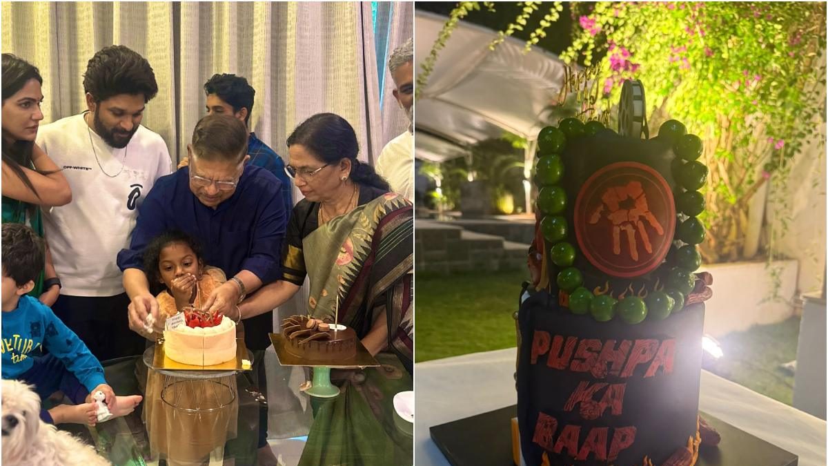 Allu Arjun Gives A Peek Into Dad Allu Aravind’s Birthday Celebration ...