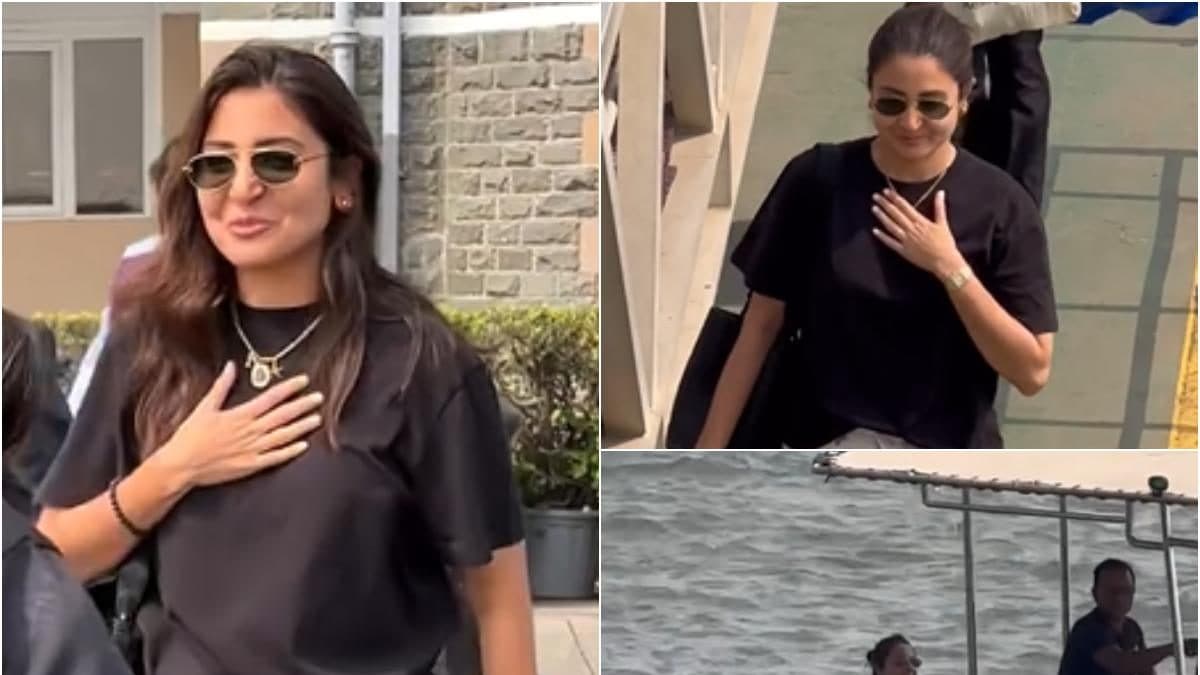 Anushka Sharma Ferries Between Mumbai And Alibaug As Virat Kohli Stays Put At Farm House | VIDEO ...