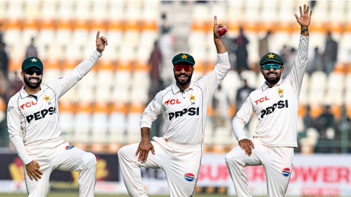 Babar Azam & Rizwan Copy Sajid Khan's Celebration After PAK Beat West ...