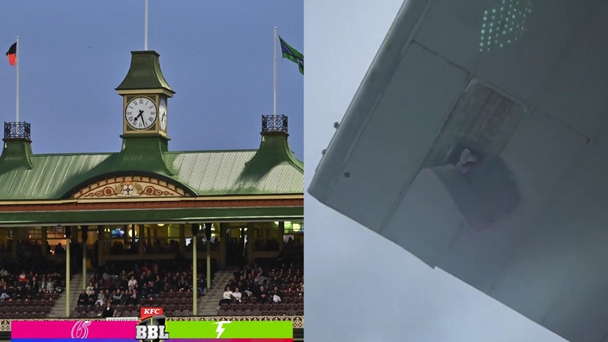 Watch: BBL 2024-25 Match Called-Off Due To Partial Roof Collapse At SCG ...