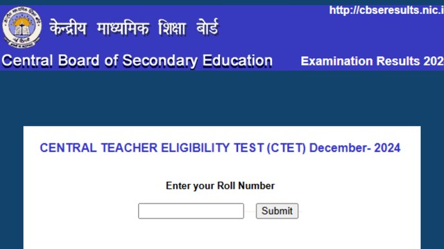 CTET Result 2024 For December Exam Released At ctet.nic.in, Here's Direct Link | Education and ...