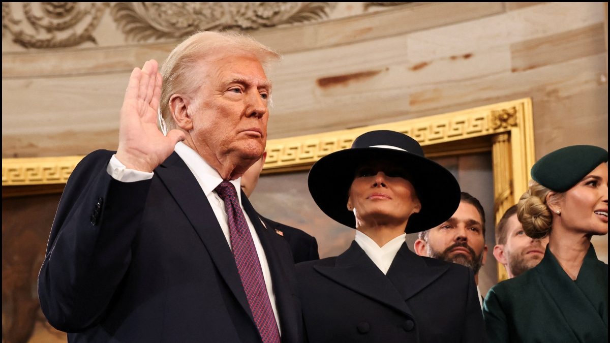 Watch: Donald Trump's 'Biblical Error' During His Oath As US President ...