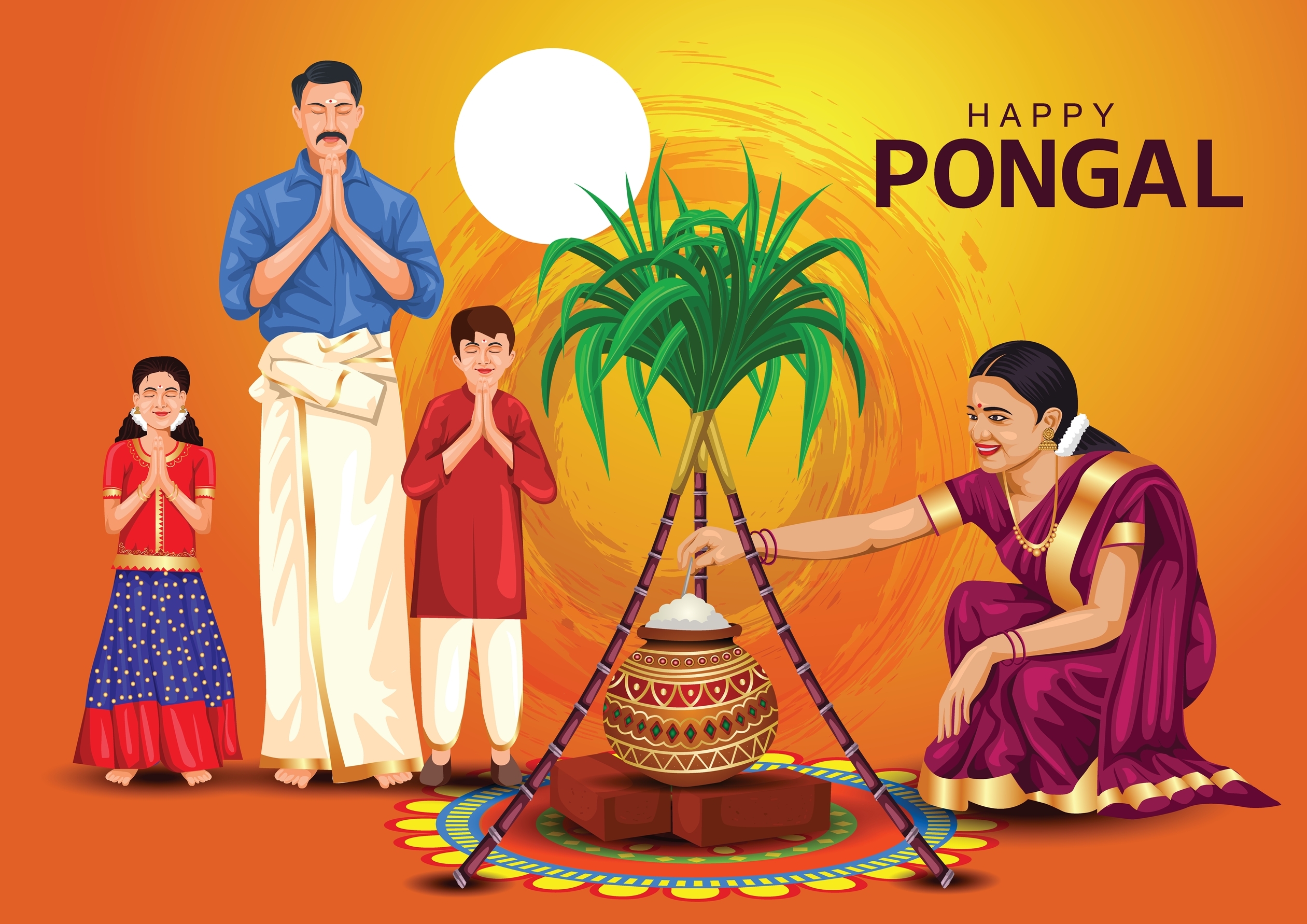 Happy Pongal 2025: Wishes, Images, Status, And WhatsApp Greetings In ...