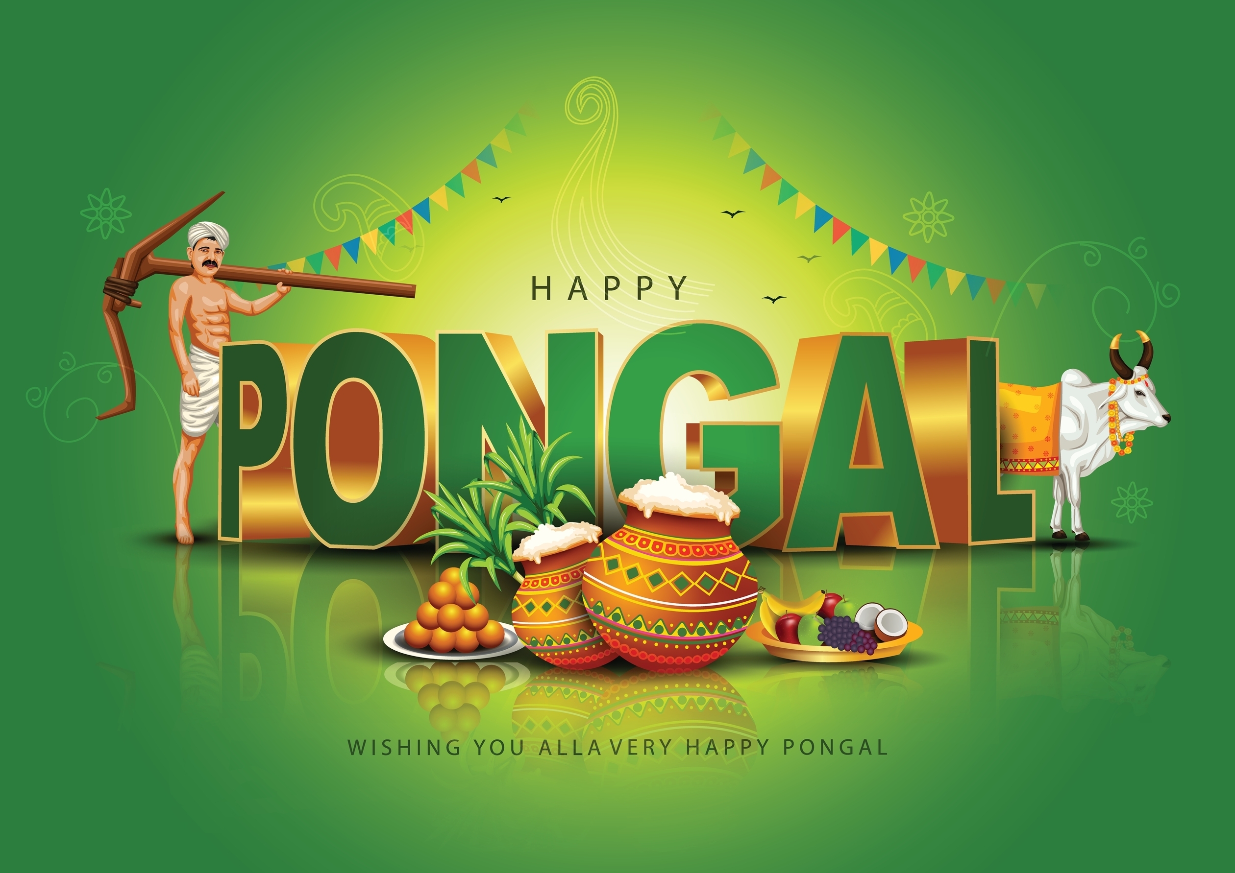 Happy Pongal 2025: Wishes, Images, Status, And WhatsApp Greetings In ...