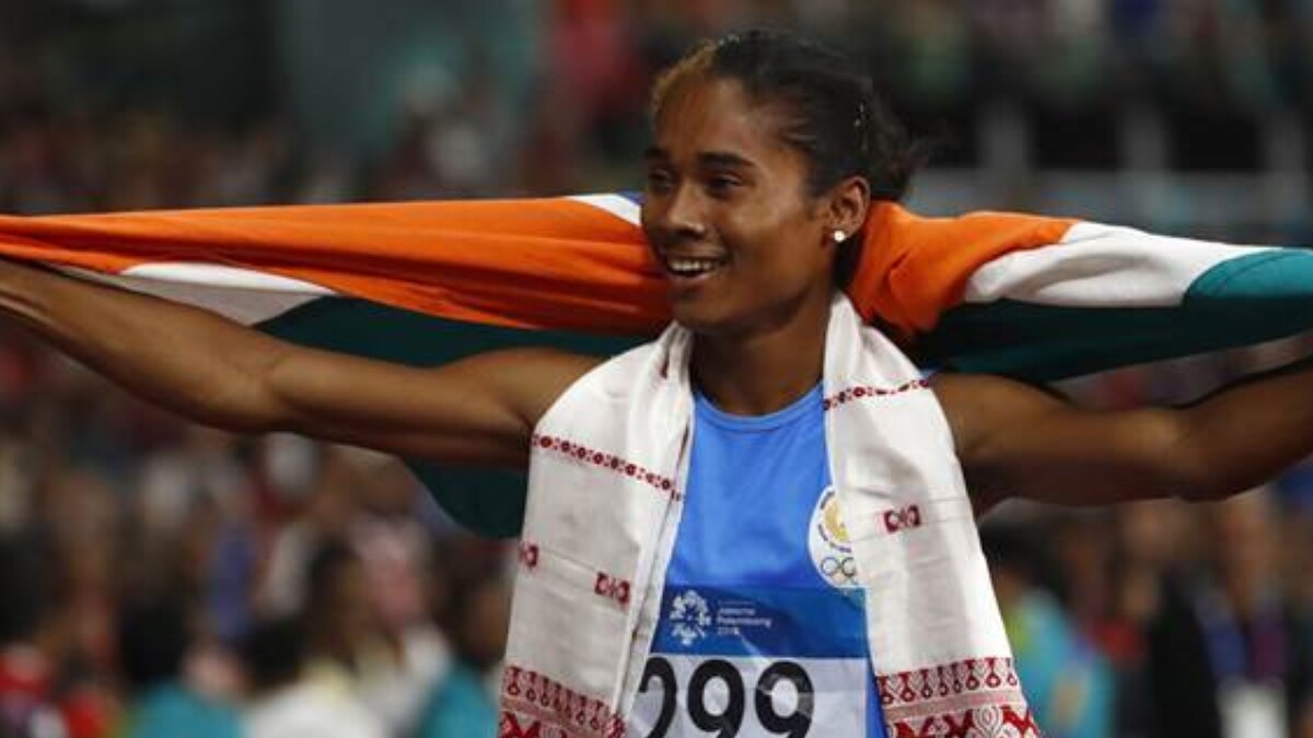 Hima Das Takes Holy Dip In Ganga, Prepares For New Season Post ...