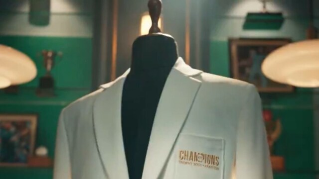 Wasim Akram Unveils Iconic White Jacket For ICC Champions Trophy 2025 ...