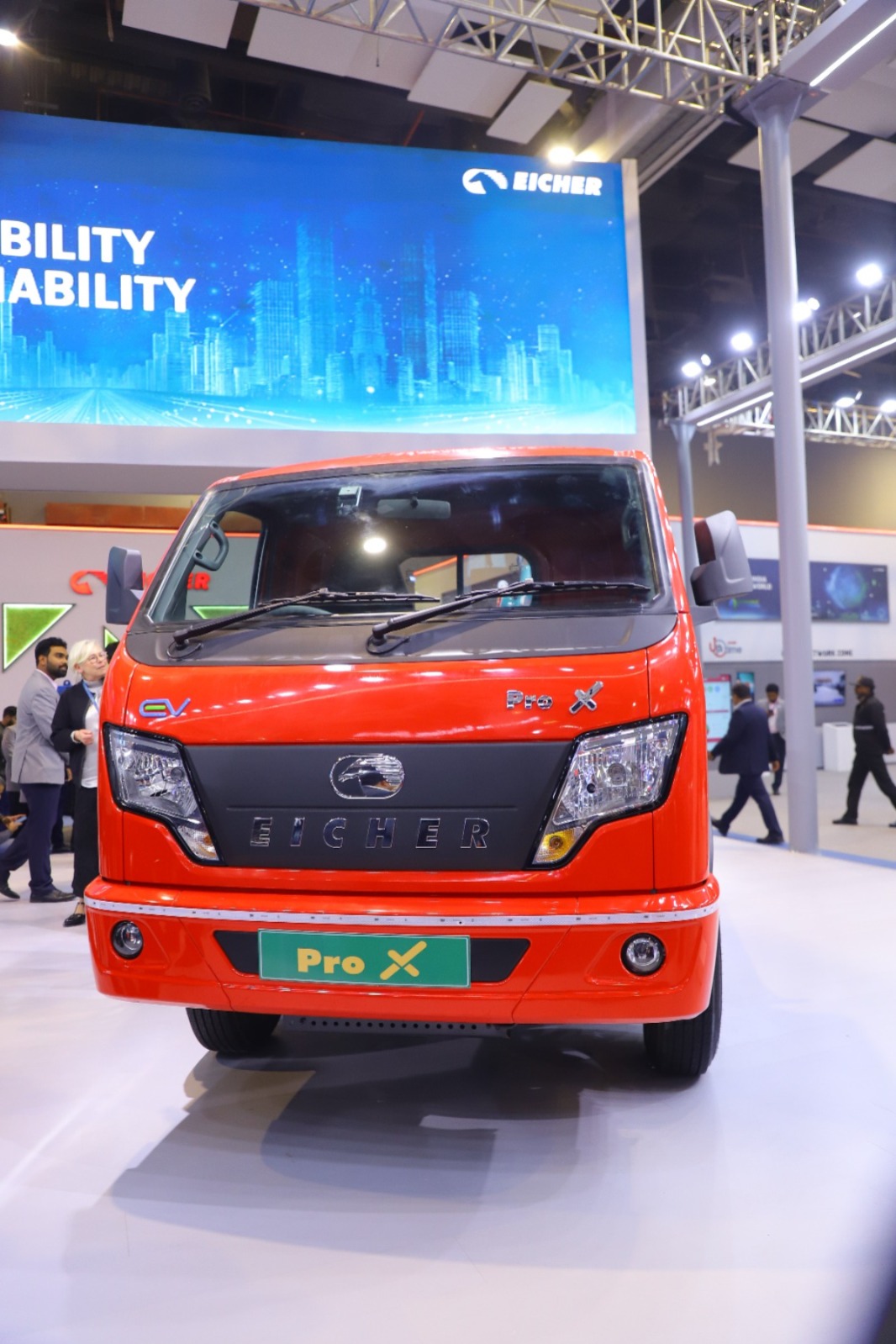 Auto Expo 2025: Eicher Unveiled Electric Small Commercial Vehicles ...