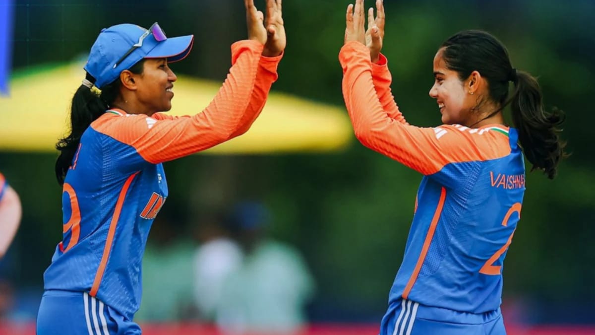 U19 World Cup: Vaishnavi, Trisha Help India Seal Semi-Finals Spot With ...