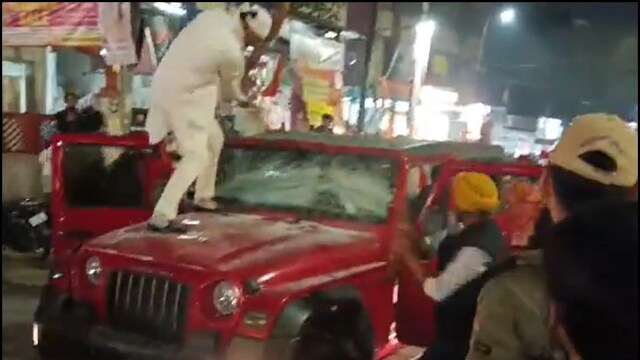 Jaipur Police Officer's Son Rams Thar Into Sikh Procession, Mob ...