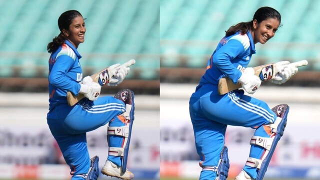 Jemimah Rodrigues' Guitar Celebration After Scoring Maiden ODI Century ...