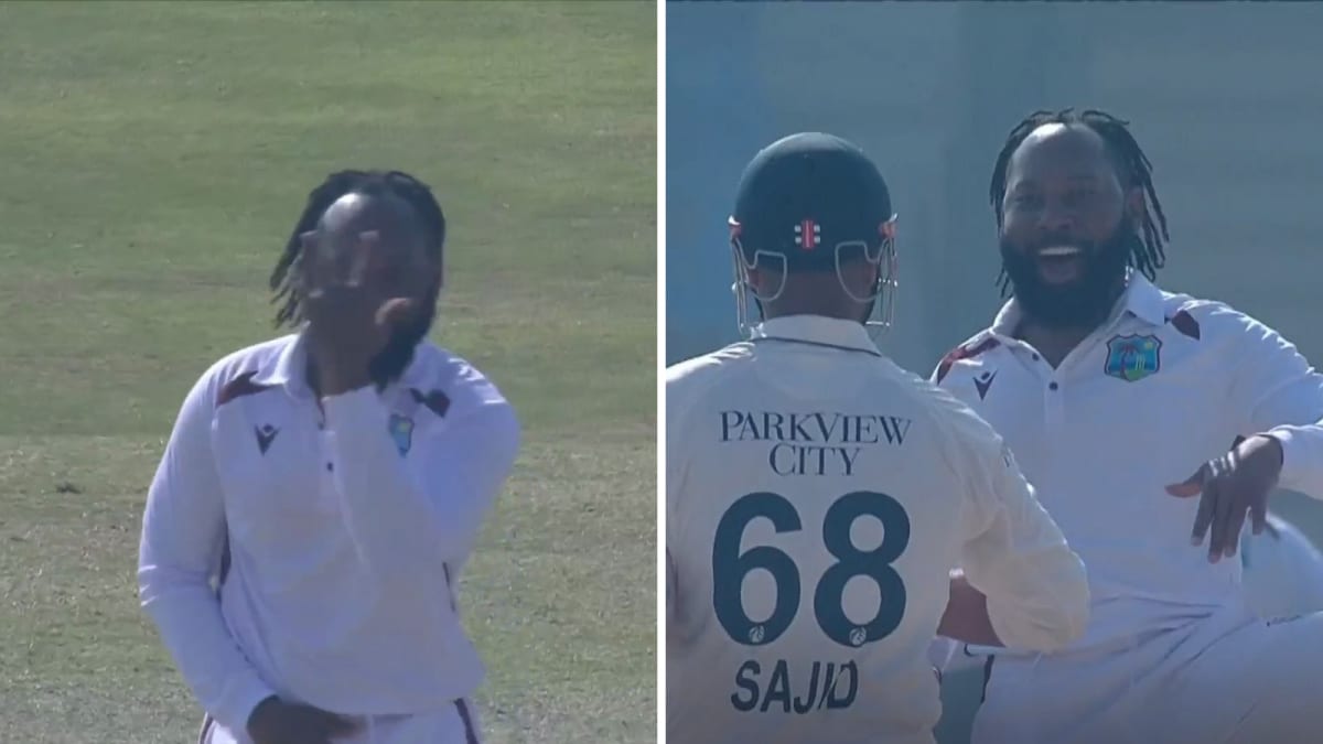 Watch: Jomel Warrican Takes Revenge On Sajid Khan With 'You Can't See ...