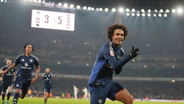 FA Cup 2024-25: Zirkzee's Penalty Wins Shootout For Manchester United ...