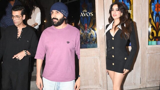 Kartik Aaryan, Janhvi Kapoor, Karan Johar Reunite After Dostana 2 ...