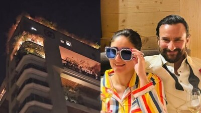 Saif Ali Khan’s House Lit Up Like Diwali, Gets Warm Welcome From Family ...