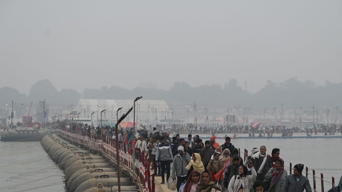How Pontoon Bridges, The Engineering Marvel At Maha Kumbh Mela, Ensure ...