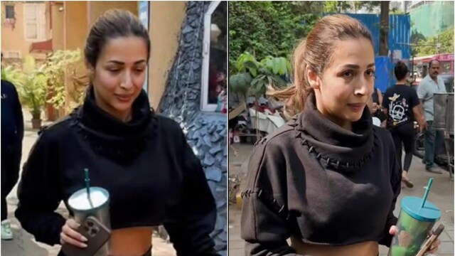 Malaika Arora Makes A Strong Start To 2025, Rocks Chic Athleisure As ...