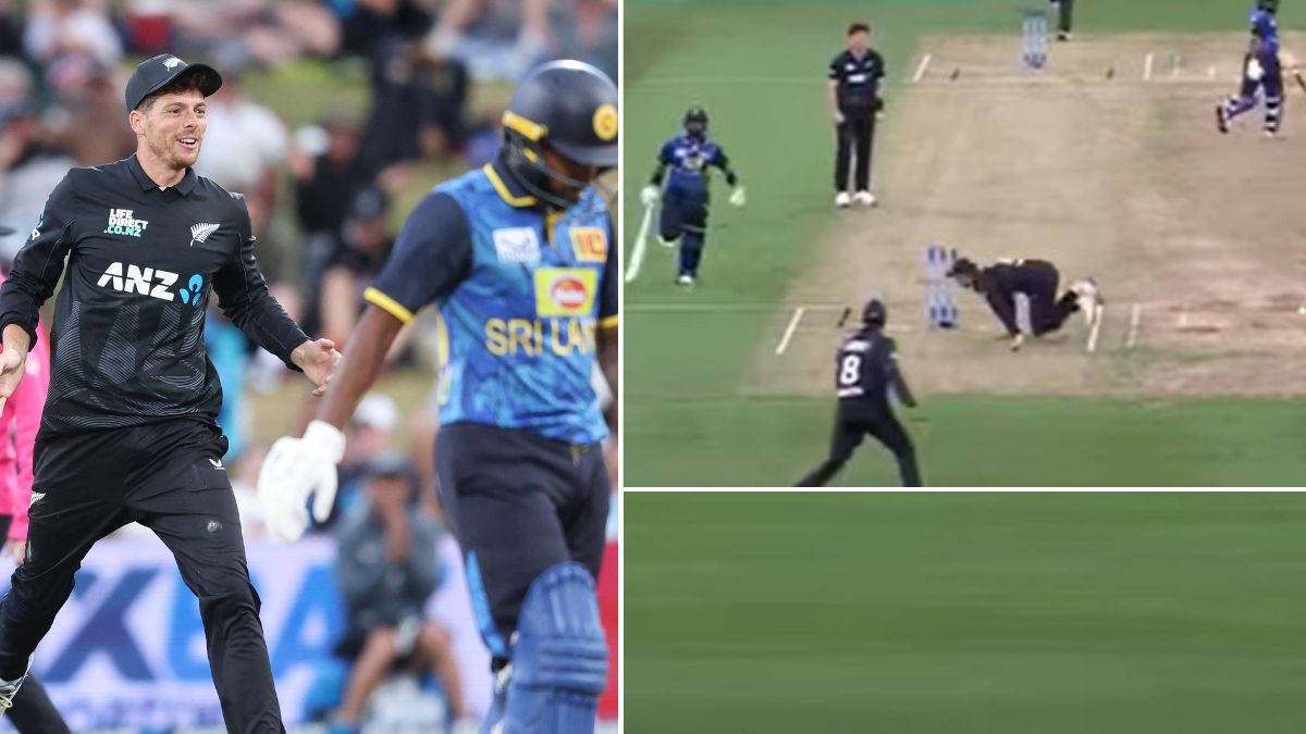 Mitchell Santner Gets Identical Run-Outs In Back-To-Back ODIs; Mumbai ...