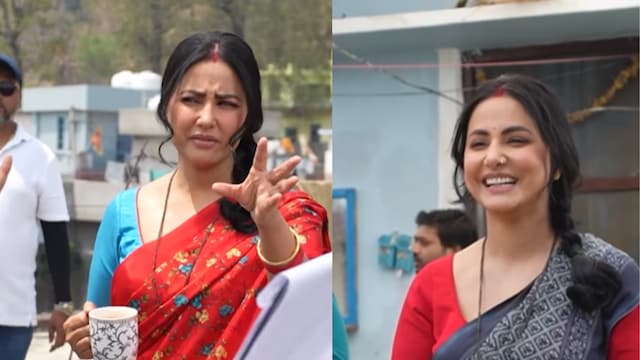 BRB, Busy Watching Hina Khan’s Fun BTS Moments On Griha Laxmi Sets ...