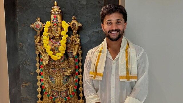 Nitish Kumar Reddy Seeks Blessings At Tirupati Temple, Pictures Inside ...