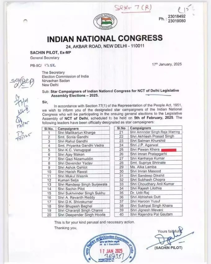 Sachin Pilot Signs Congress Letter. Observers Read Between The Lines ...