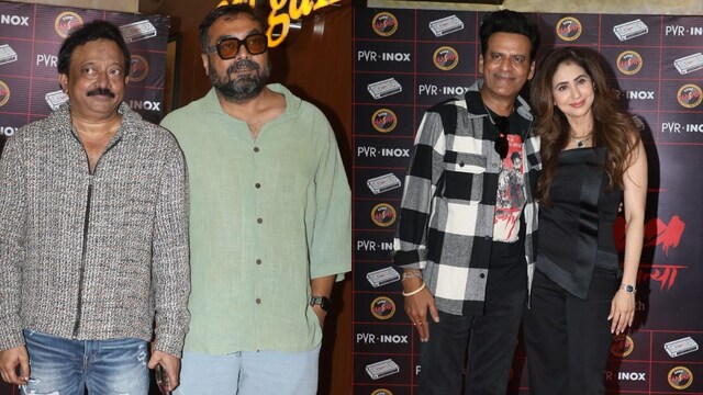 Ram Gopal Varma Hugs Anurag Kashyap At Iconic Satya Reunion; Manoj ...