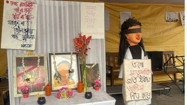 'Justice For Abhaya': Five Months On, RG Kar Hospital Remains Protest ...